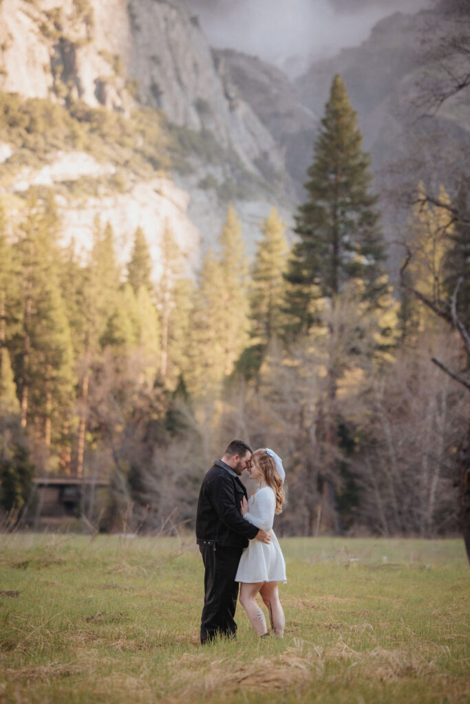 Playful Sunrise Yosemite Engagement Session - alyssamichelephoto.net