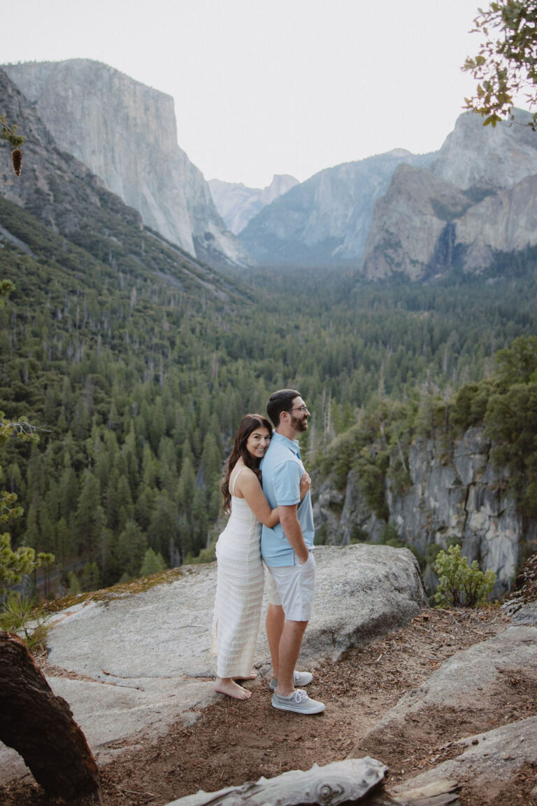 Romantic & Candid Yosemite National Park Engagement Photos ...